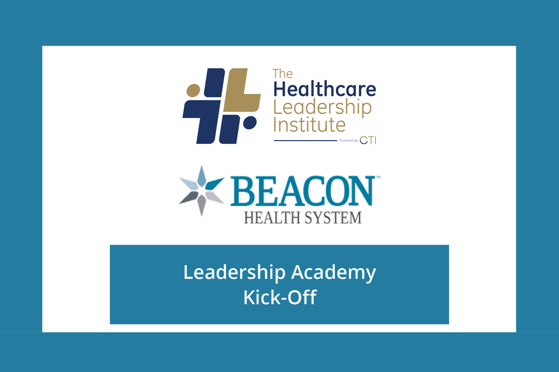 Beacon Health System's Leadership Academy Kick-Off